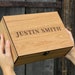 Personalized Wooden Name Box for Memories, Keepsake Christmas Gift ...