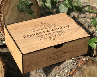 Personalized memory wooden keepsake box from the wood is | Etsy