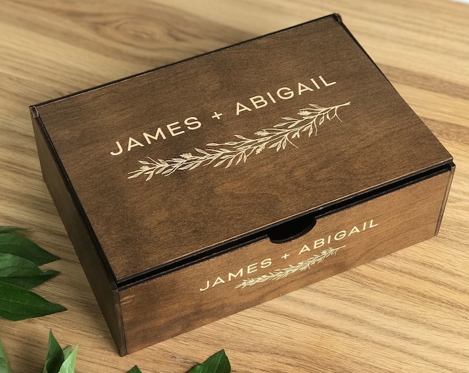 Personalized Wooden Memory Box for Saving Your by WorldOfMemories