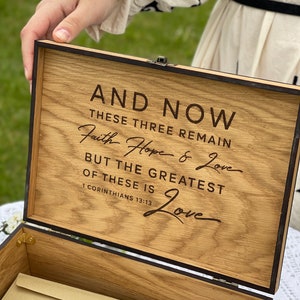 Custom Personalized Wooden Keepsake Box - Gift for Him, Her, Boyfriend ...