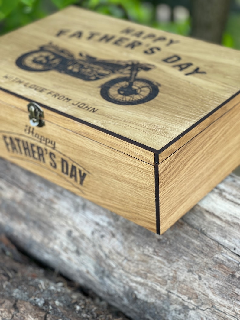 Personalized Gift Box for Men, Dad, Father, Daddy, Him From Daughter ...