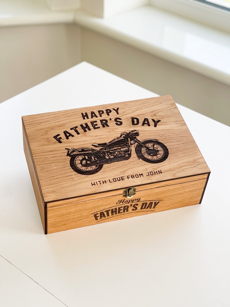 Personalized Gift Box for Men, Dad, Father, Daddy From Daughter, Son ...