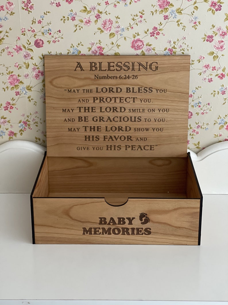 Personalized Baby Keepsake Memory Box Original Gift for Baby | Etsy