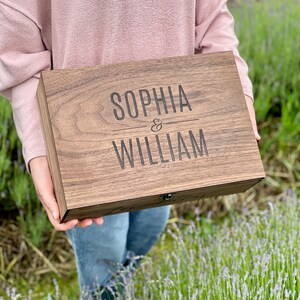 Personalized Memory, Wooden, Keepsake Box From the Wood is Original ...
