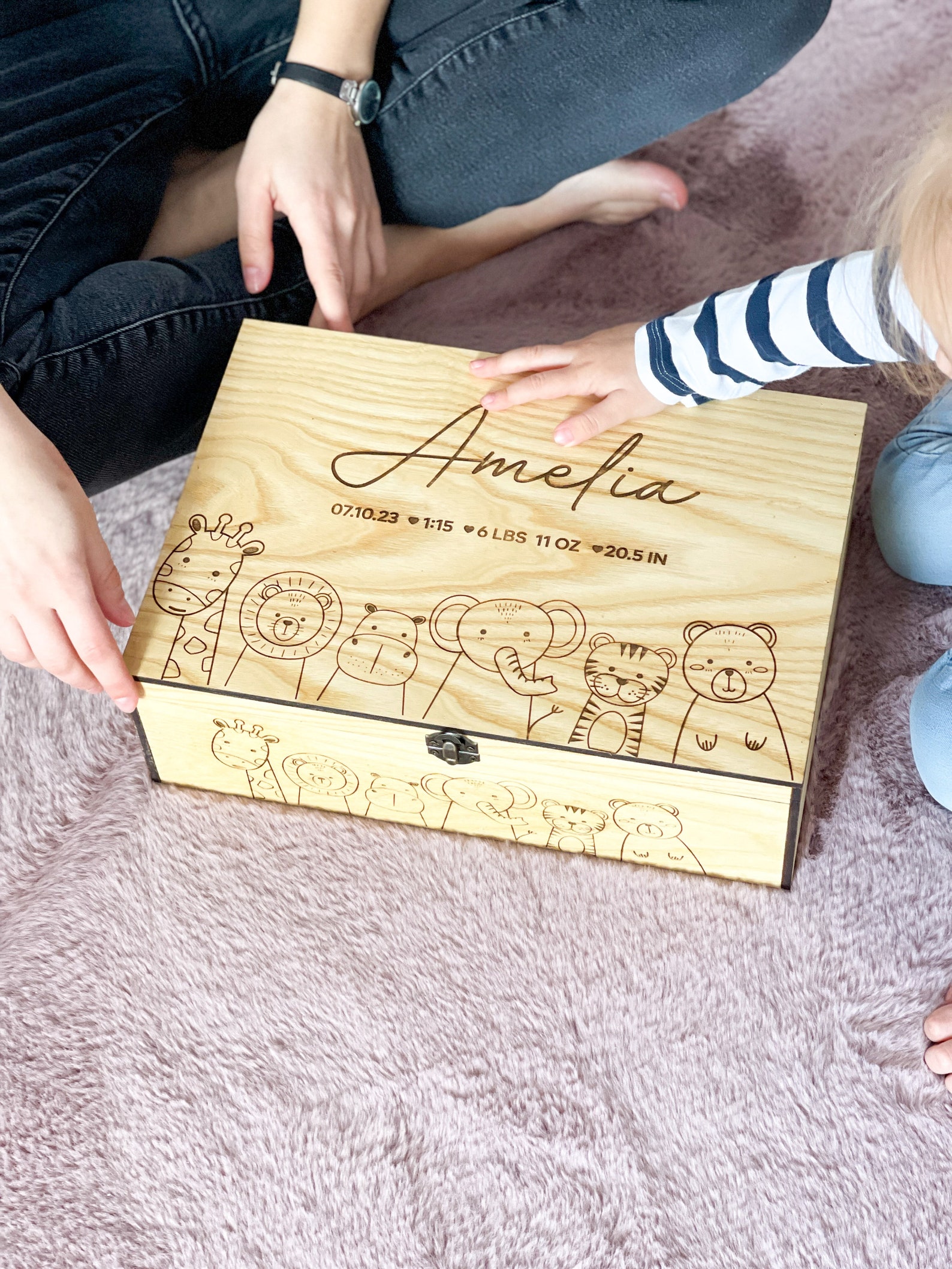 Unique Gift for New Baby, Newborn Baby Girl, Christmas Box Babies ...