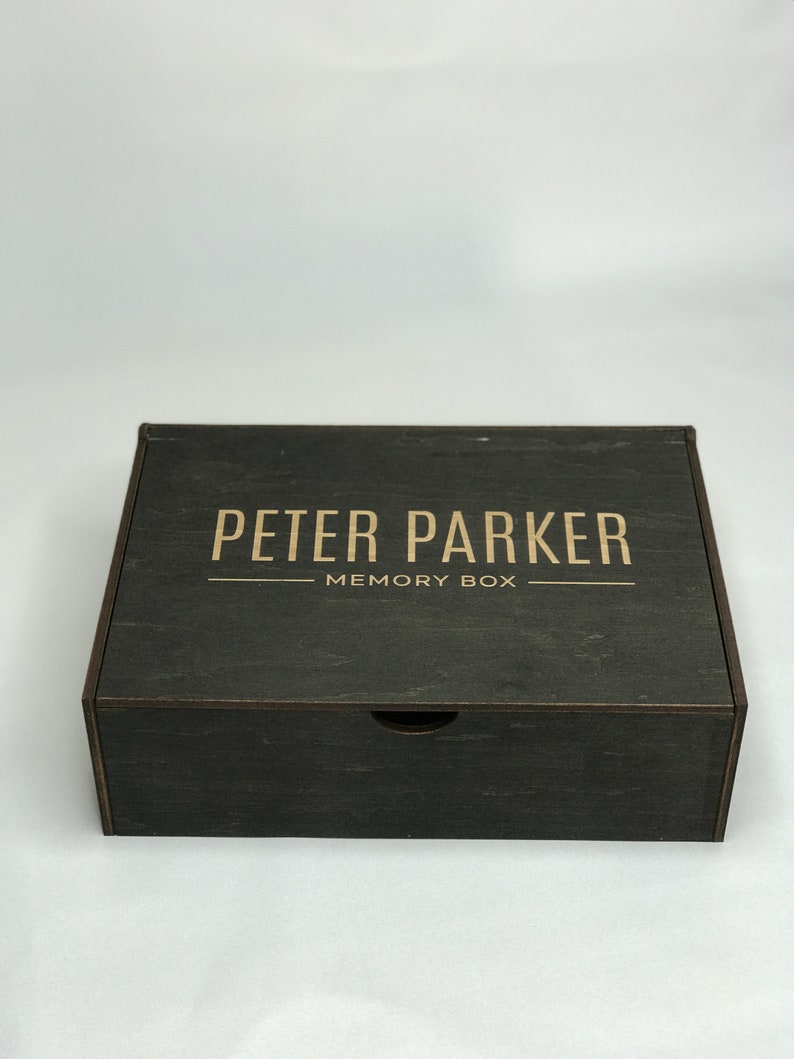Personalized Wooden Name Box for Memories Keepsake | Etsy