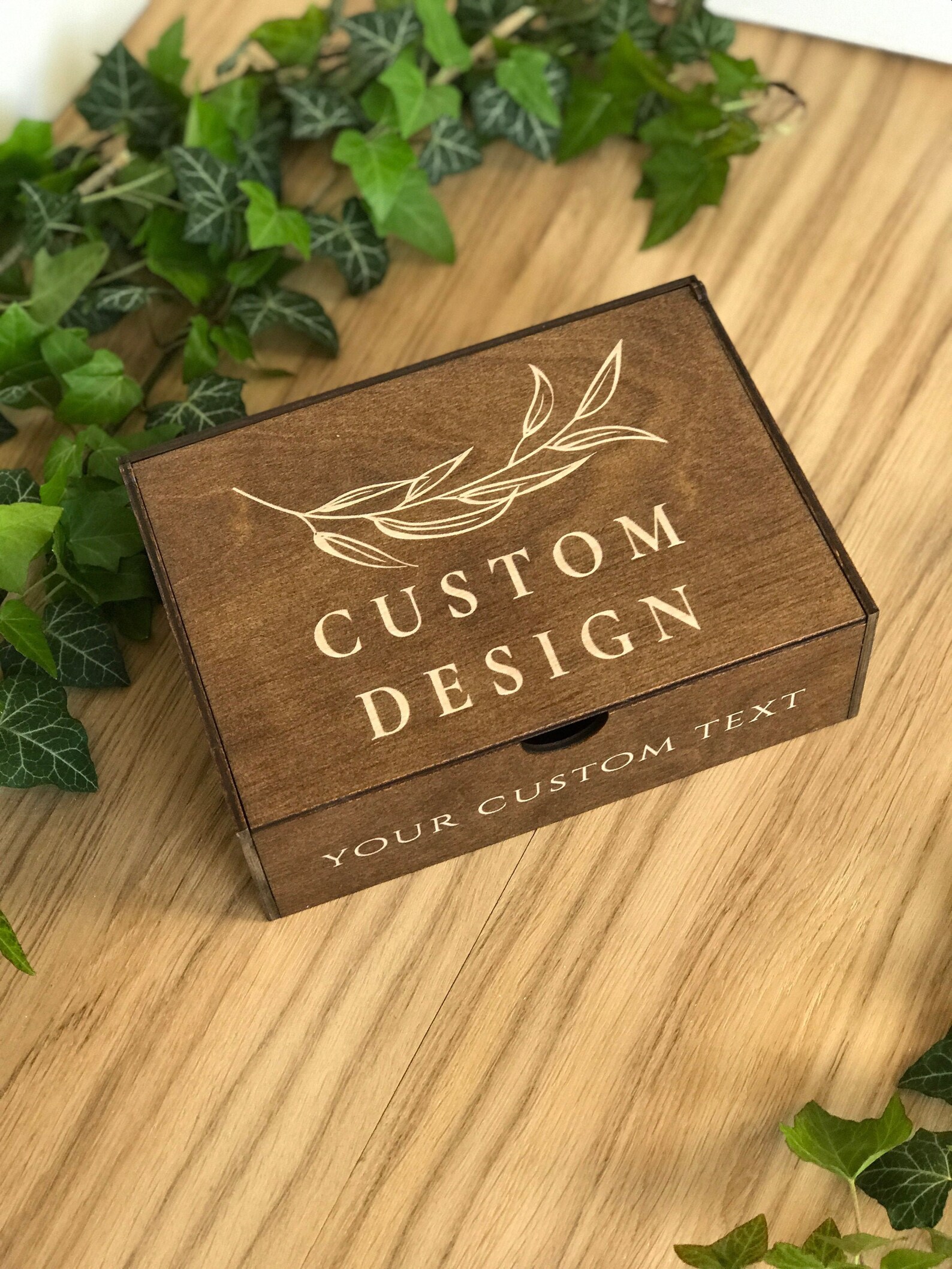 Custom Memory Wooden Laser Engraved Box Wood Gift Box - Etsy