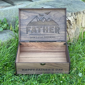 Personalized Gift Box for Men, Dad, Father, Daddy From Daughter, Son ...