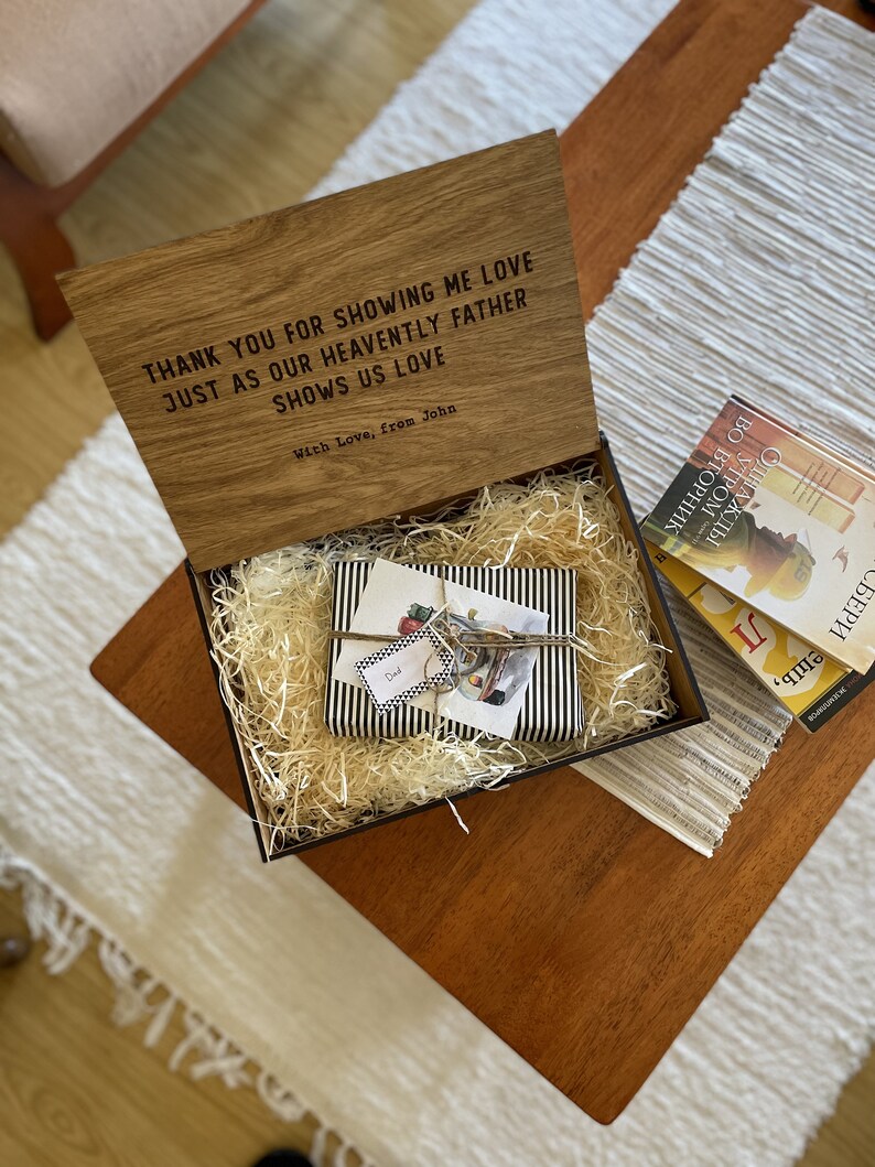 Personalized Gift Box for Men Dad Father Daddy From - Etsy