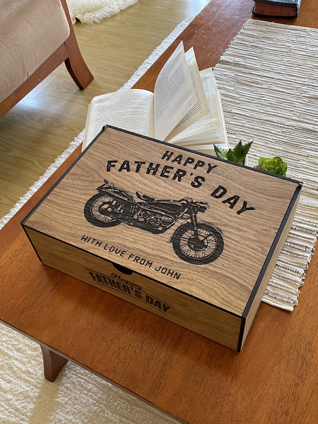 Personalized Gift Box for Men Dad Father Daddy From - Etsy