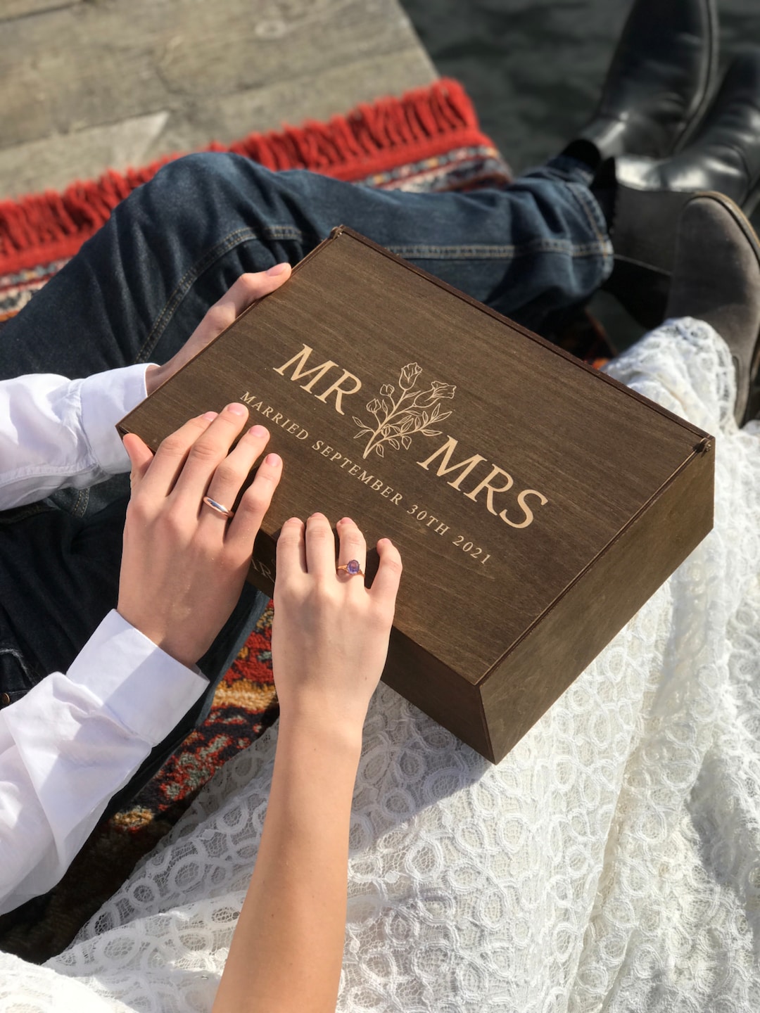 Wedding Engagement Gift for Couples Personalized Wooden - Etsy