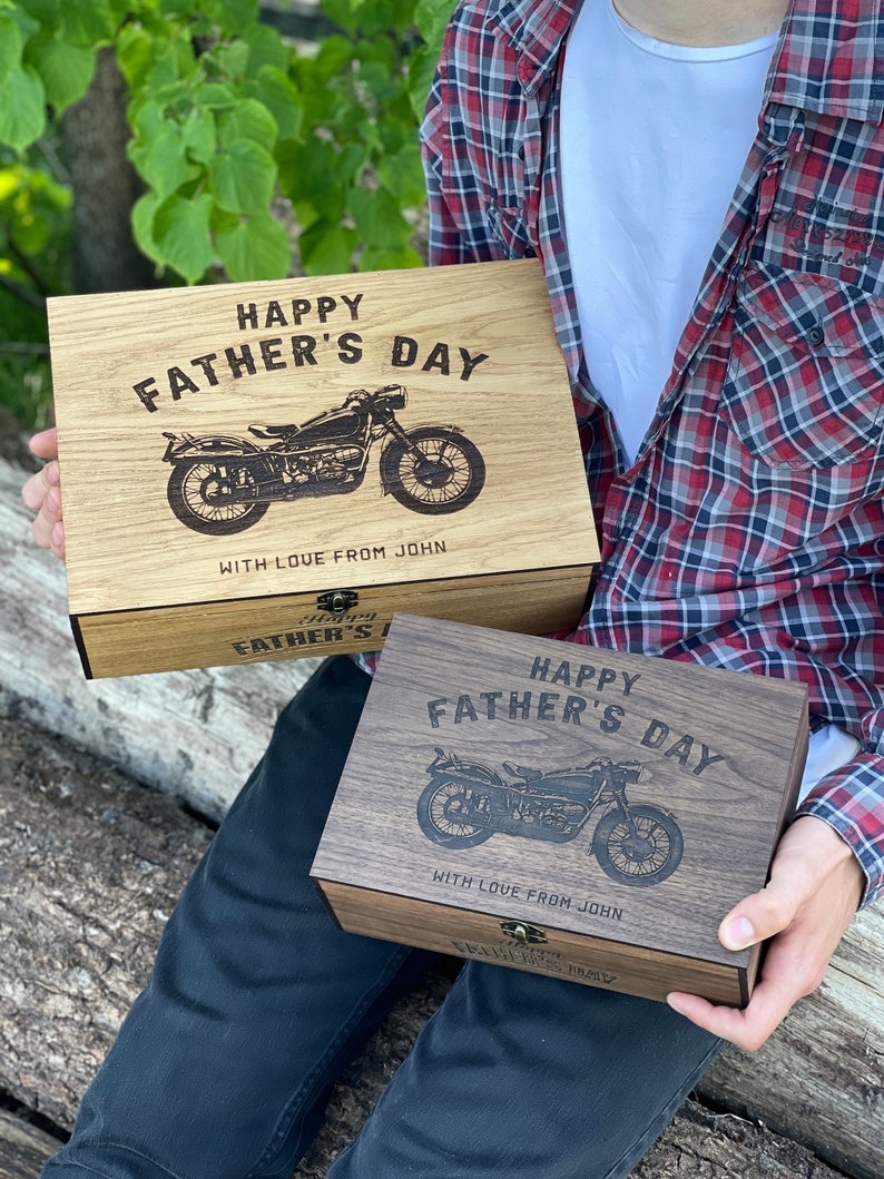 Personalized Gift Box for Men, Dad, Father, Daddy From Daughter, Son ...