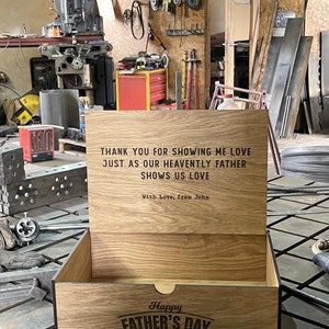 Personalized Gift box for Men Dad Father Daddy from | Etsy