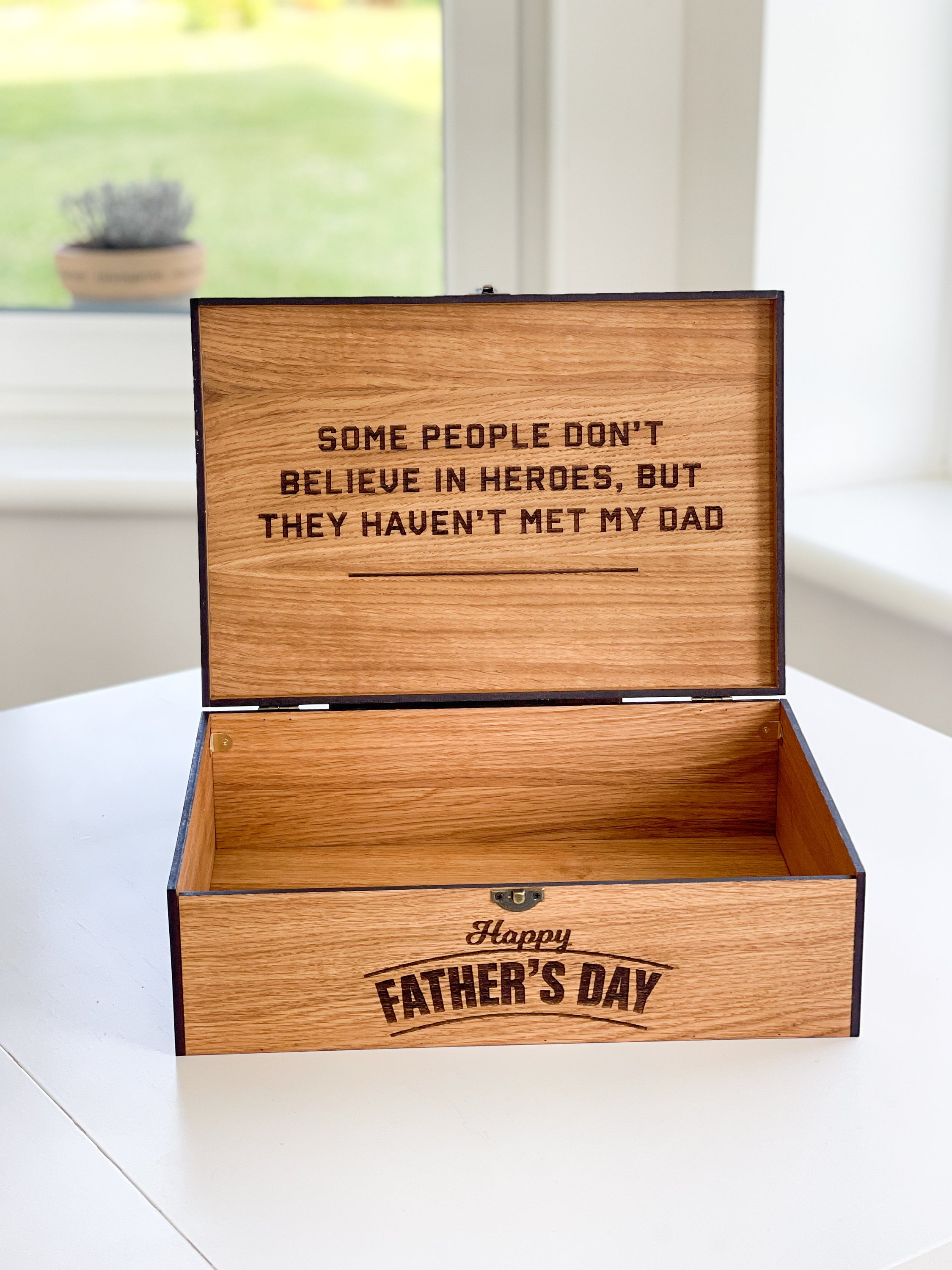 Personalized Gift Box for Men, Dad, Father, Daddy, Him From Daughter ...