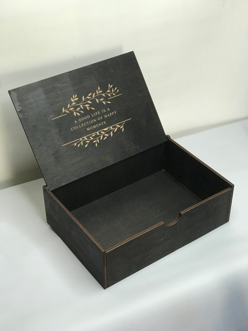 Personalized Wooden Name Box for Memories Keepsake | Etsy