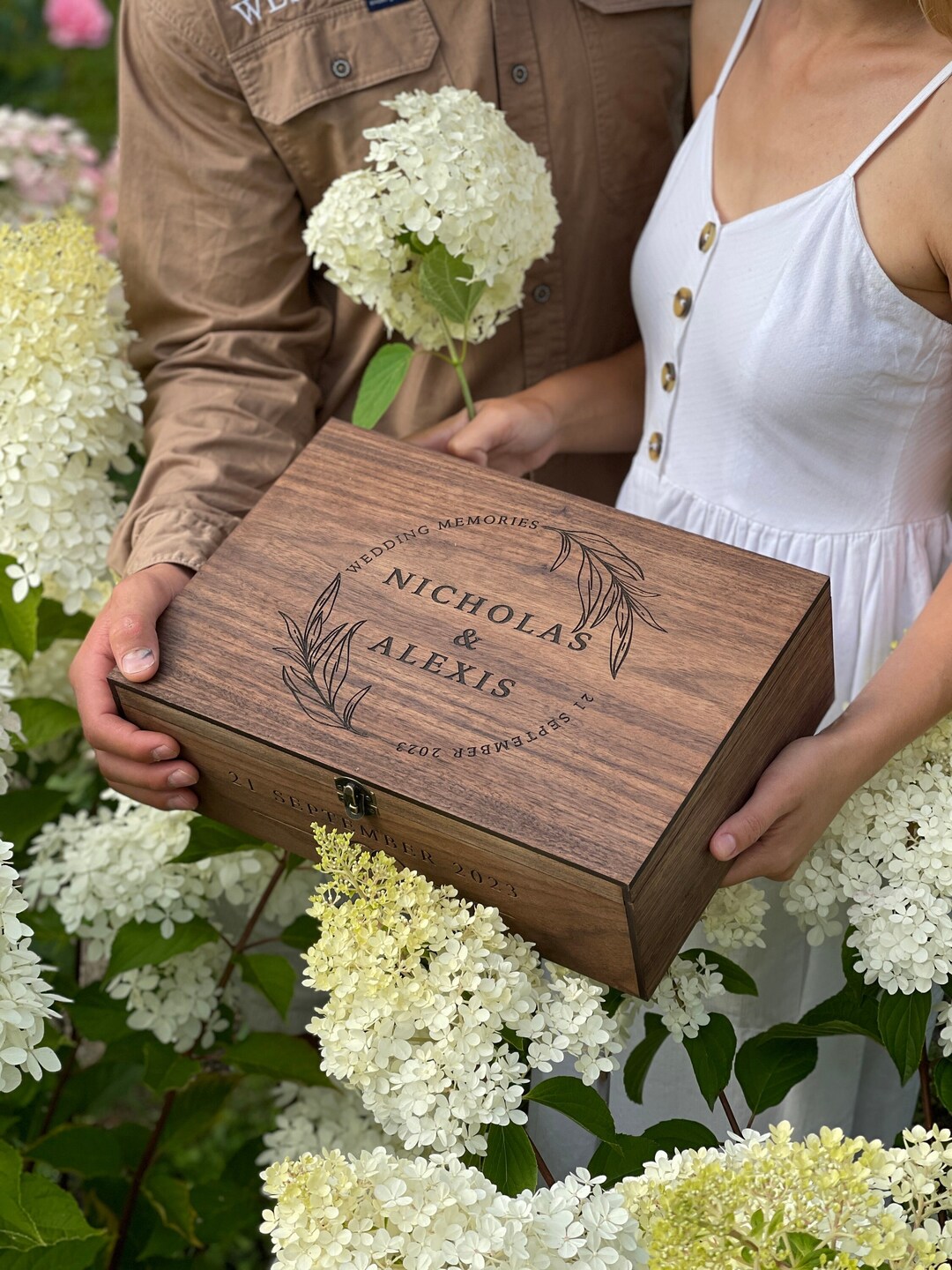 Engagement, Wedding Gifts Box, Small Wooden Box, New Couple Wedding ...
