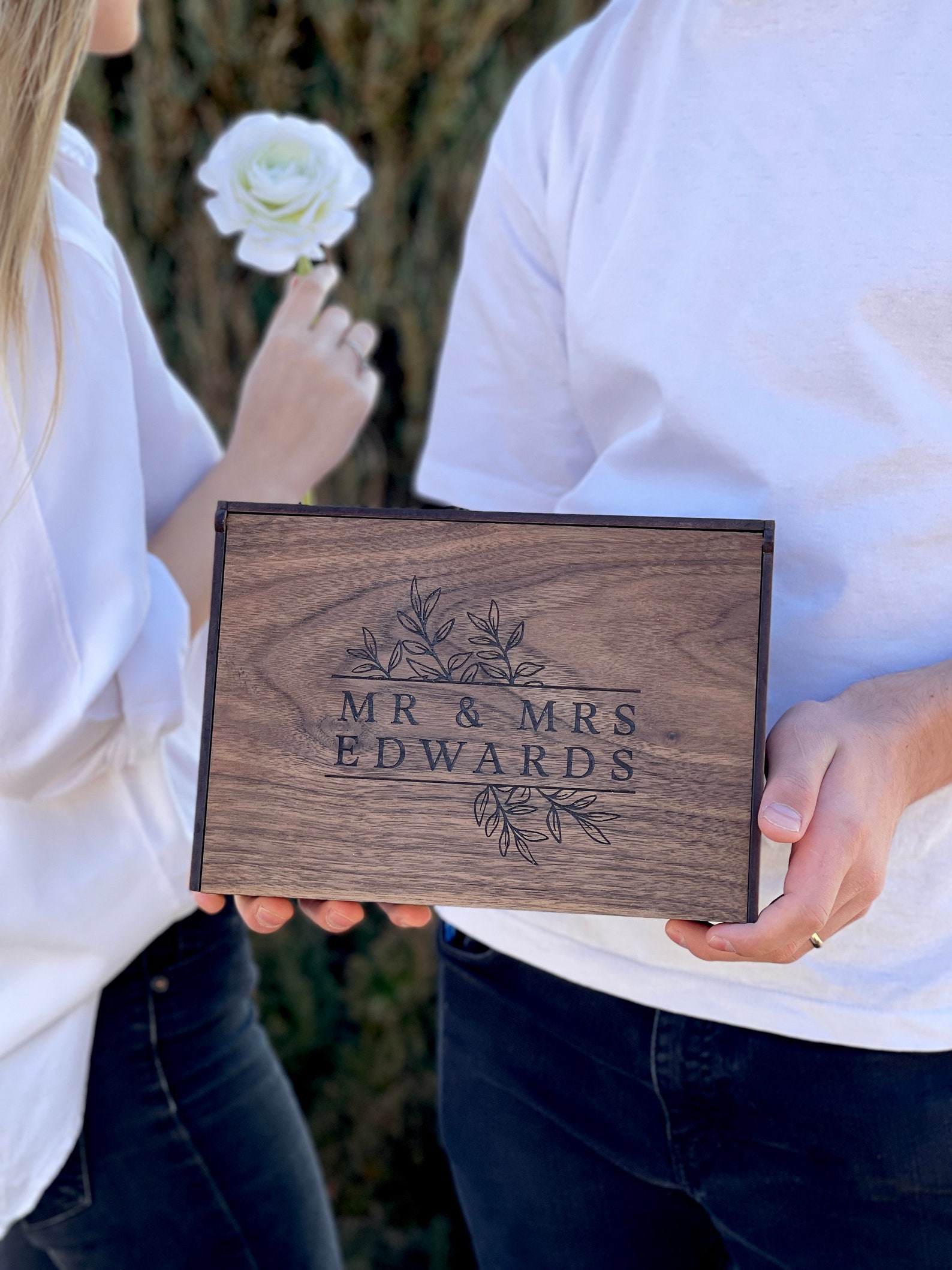 Custom Personalized Wooden Keepsake Box Christmas Gift for - Etsy
