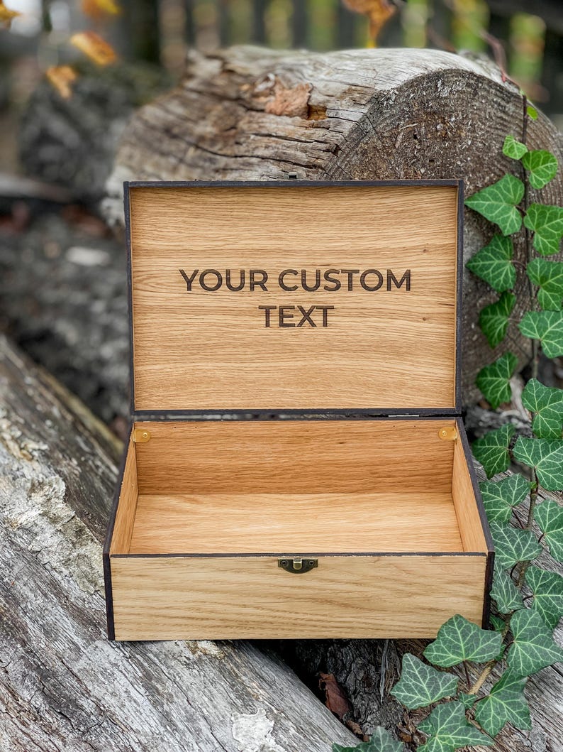 Personalized Valentines Wooden, Keepsake Gift Box - Christmas Gifts for ...