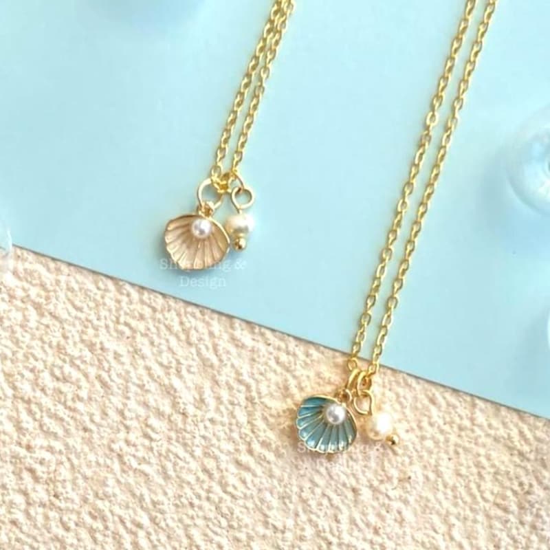 Seashell Necklace - Etsy