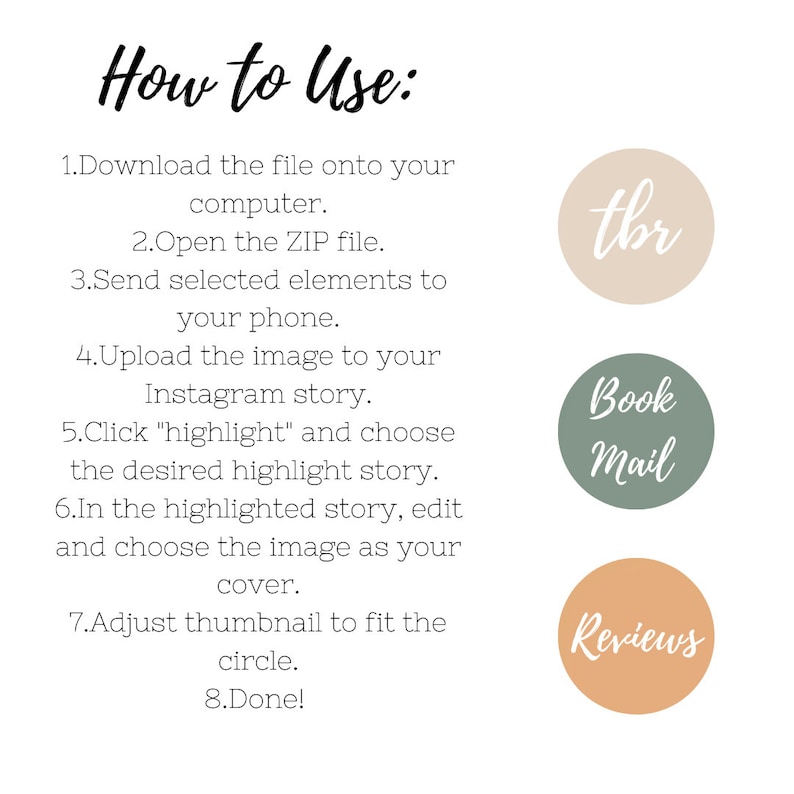 Bookstagram Highlight Covers, Instagram Highlight Covers, Story Icons ...