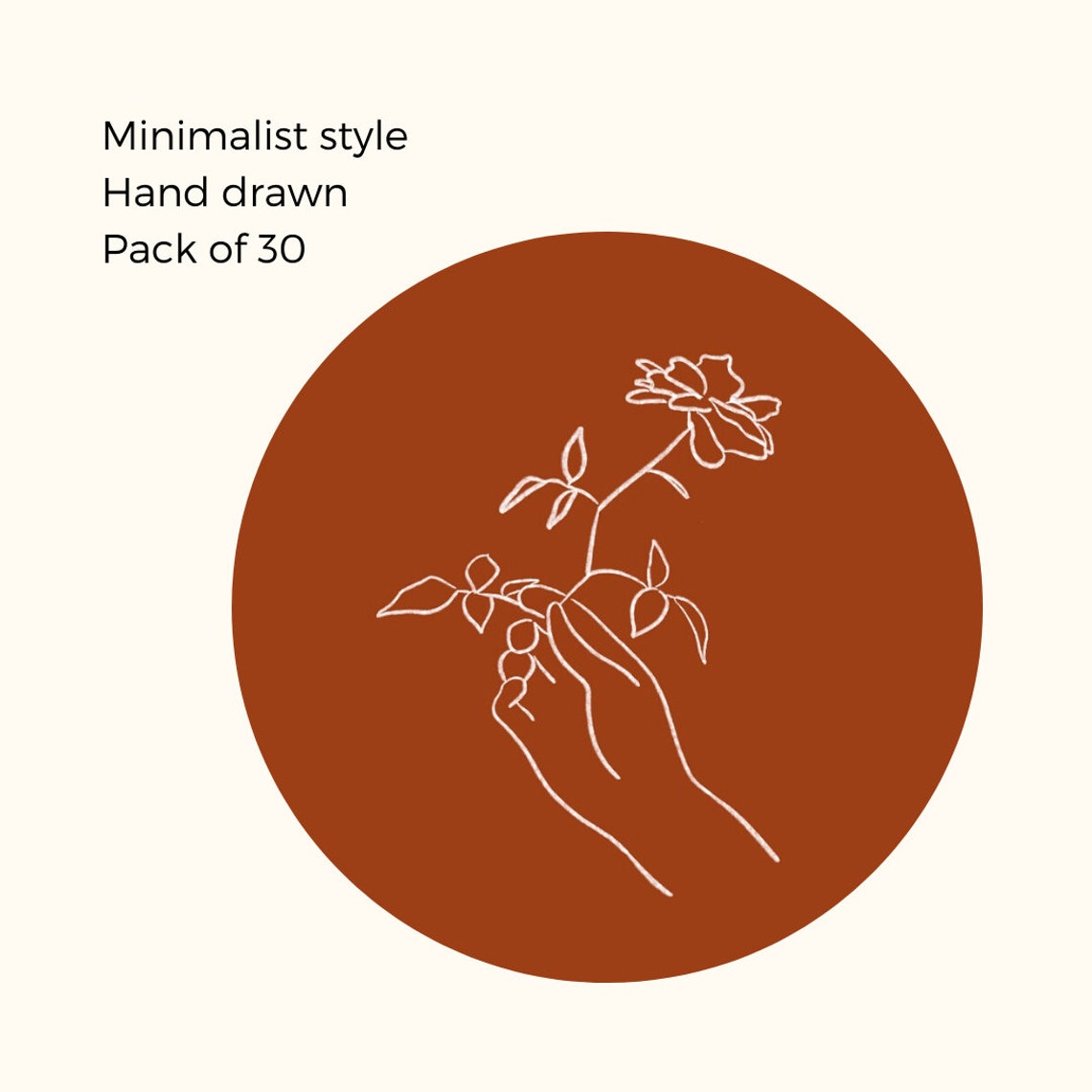 Minimalist Instagram Highlight Covers Story Covers Highlight Etsy