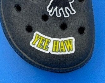 YEE HAW Croc Charm Cowgirl Croc Charm Boots Croc Charms Piggy Croc ...