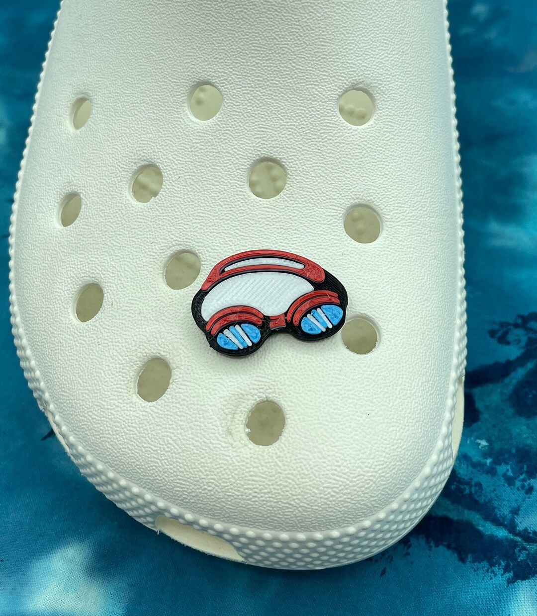 Swim Goggles Clog Shoe Charm - Etsy