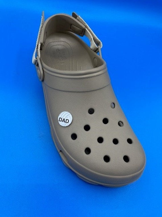 Volleyball Dad Croc Charm - Etsy