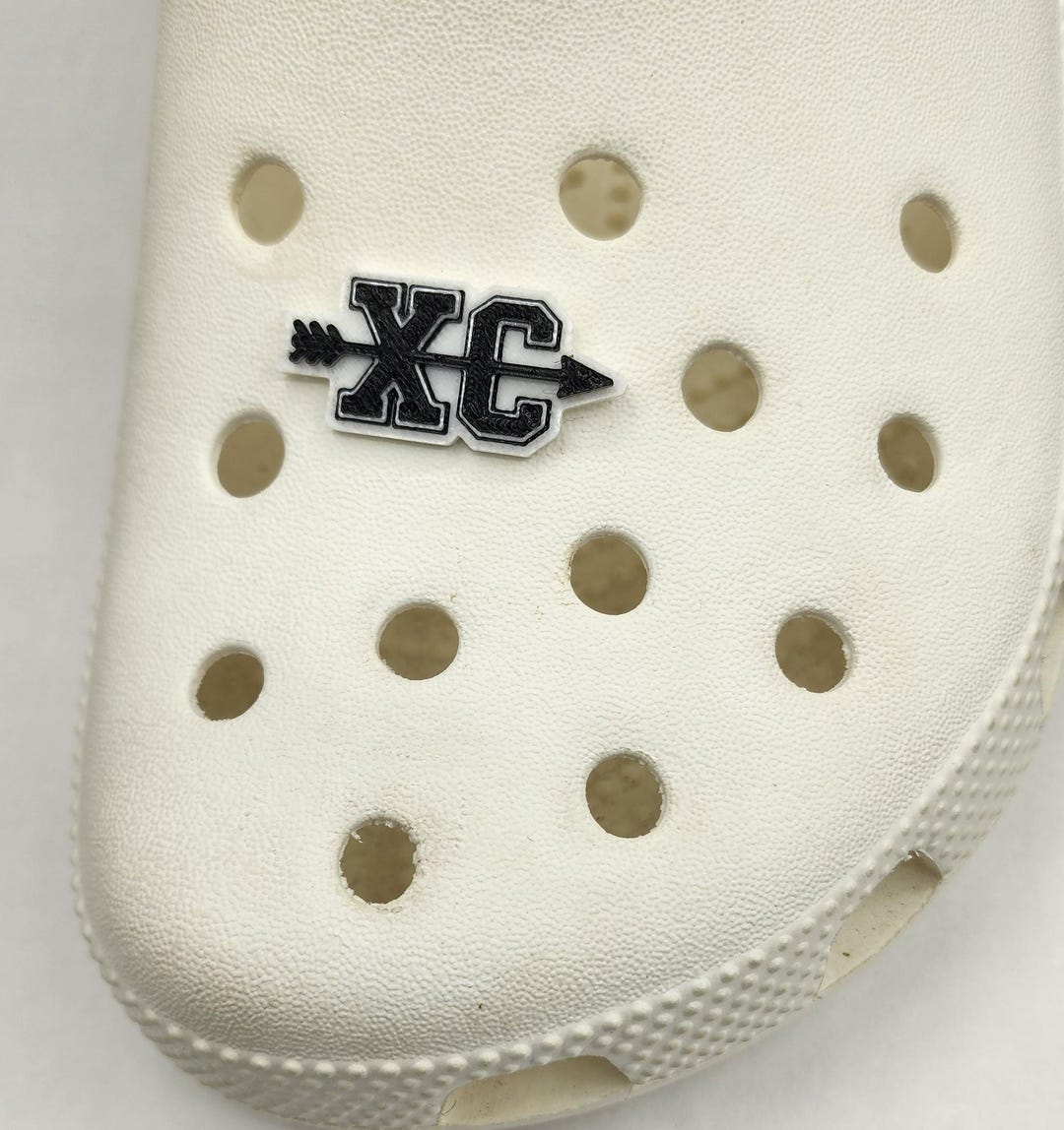 Cross Country Custom Clog Charm - Etsy