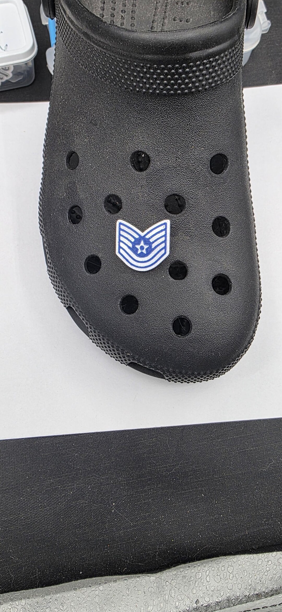 US Airforce Technical Sergeant Stripes Clog Charm - Etsy