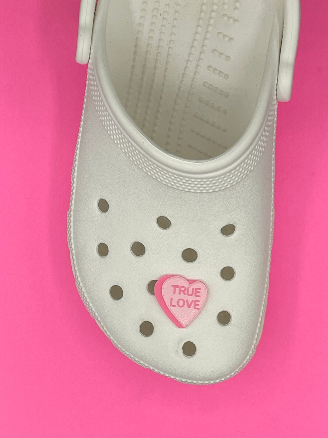 Conversation Heart Clog Shoe Charm - Etsy