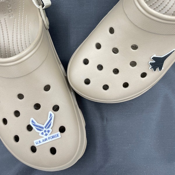 Plane Croc Charms - Etsy