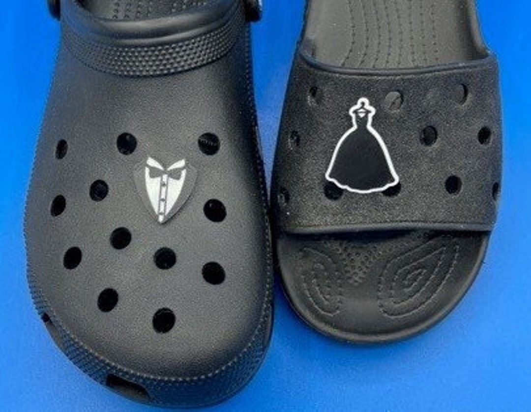 Prom Night Croc Charms Bridesmaid-groomsmen Charms Formal Croc Charms ...