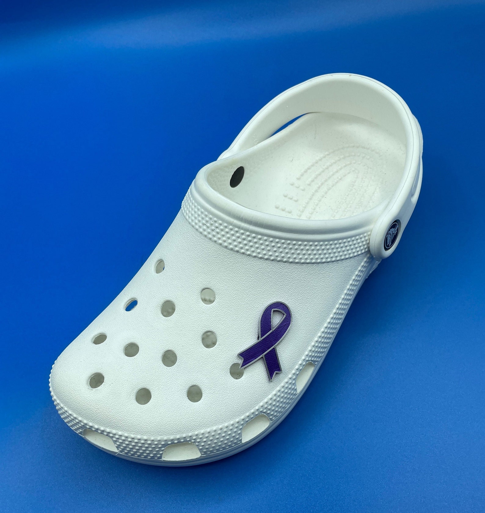 Lupus Awareness Ribbon Croc Charms - Etsy