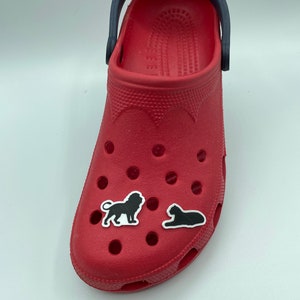 Lion or Lioness Croc Charm (each Sold Separately) - Etsy