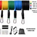 STRIVE Premium Resistance Bands Set (11pcs), Exercise Bands for ...