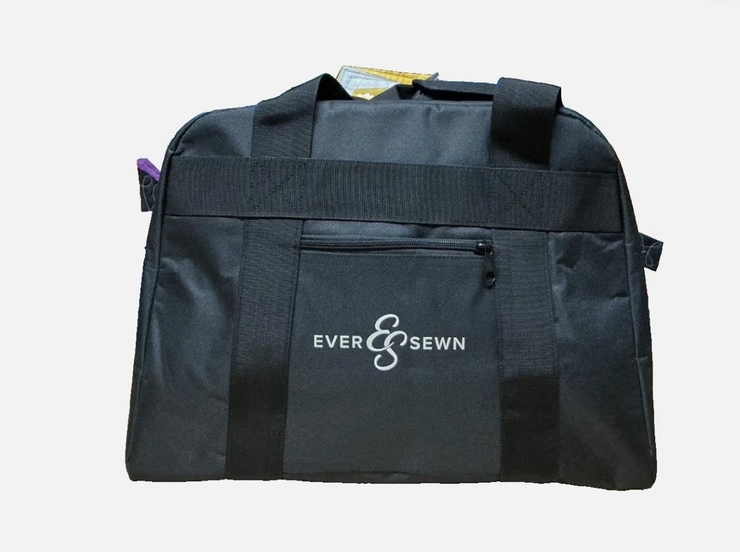 Bernette / Ever Sewn Portable Canvas Sewing Machine Tote Bag - Etsy