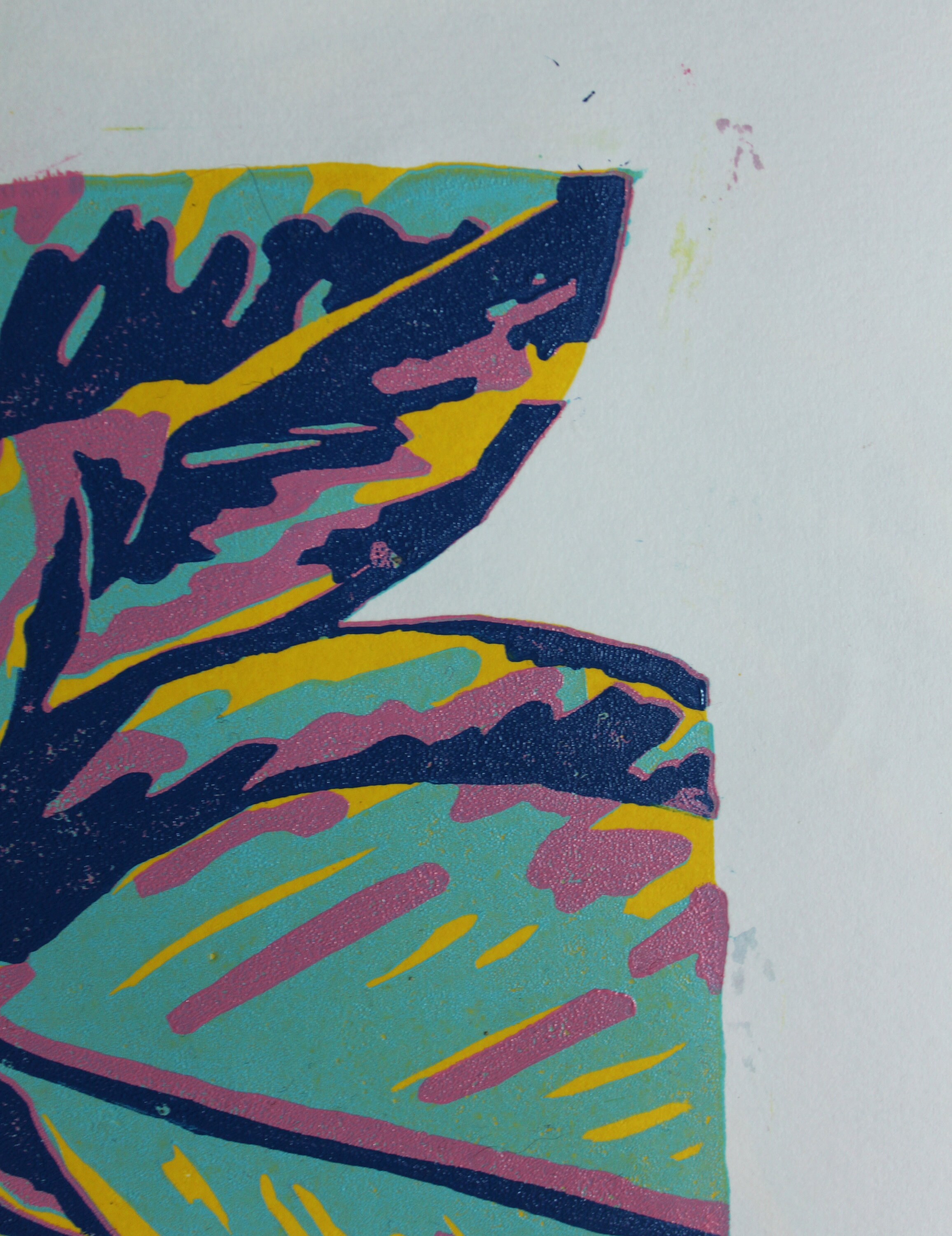 REDUCED Rubber Plant Artist Proof Print Multicolour - Etsy