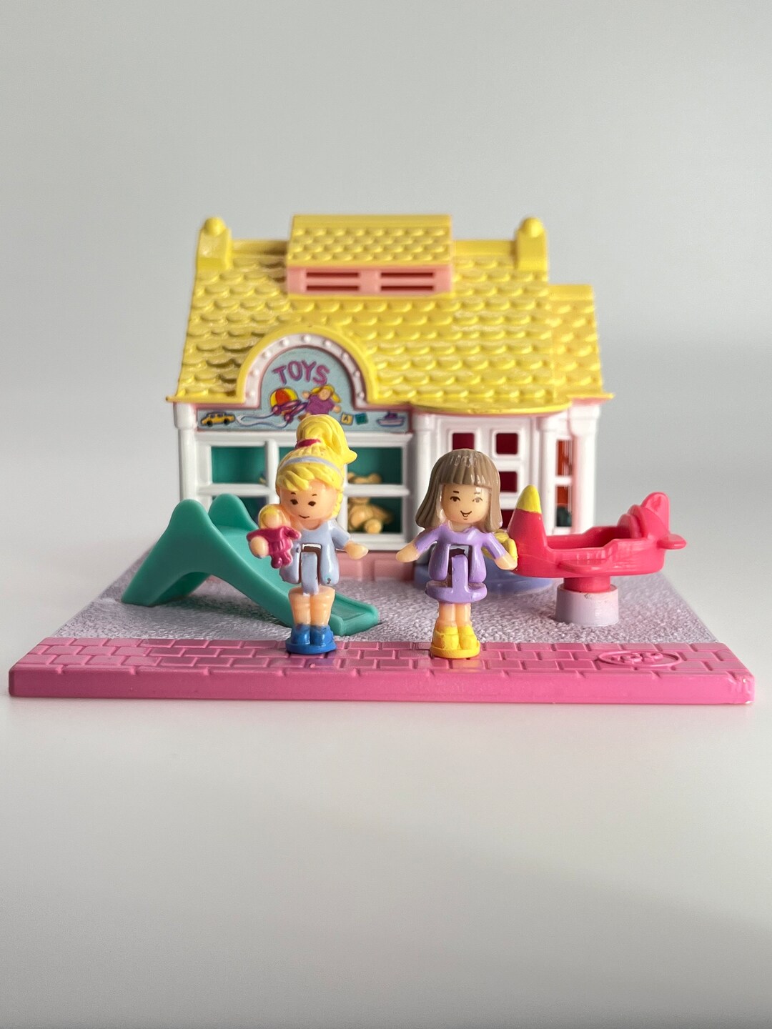 1993 Polly Pocket TOY SHOP Vintage Bluebird Complete Polly's Toy Shop ...