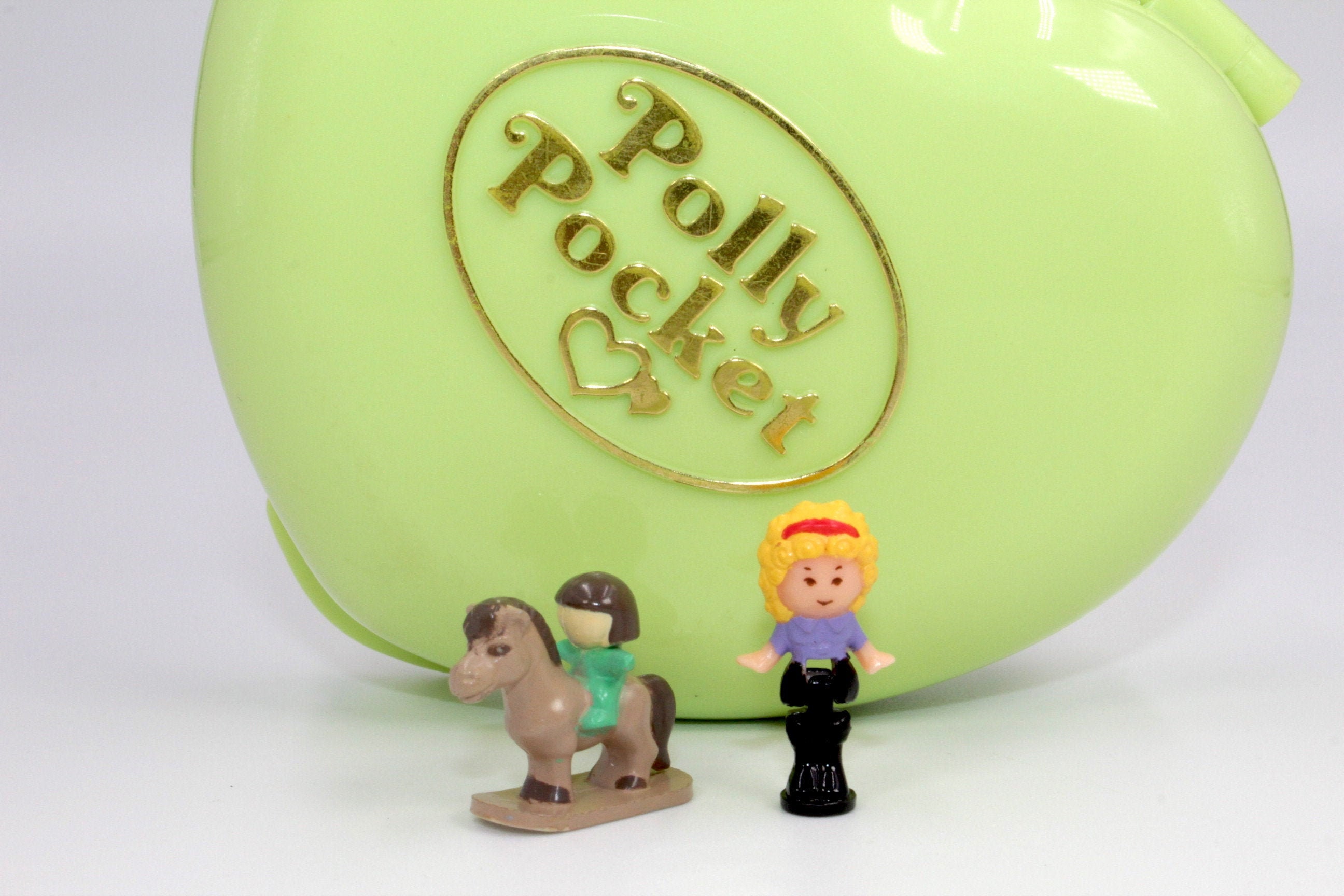 1989 Polly Pocket Polly's Pony Club Vintage Bluebird Lime | Etsy 1989 Polly Pocket Polly's Pony Club Vintage Bluebird Lime | Etsy