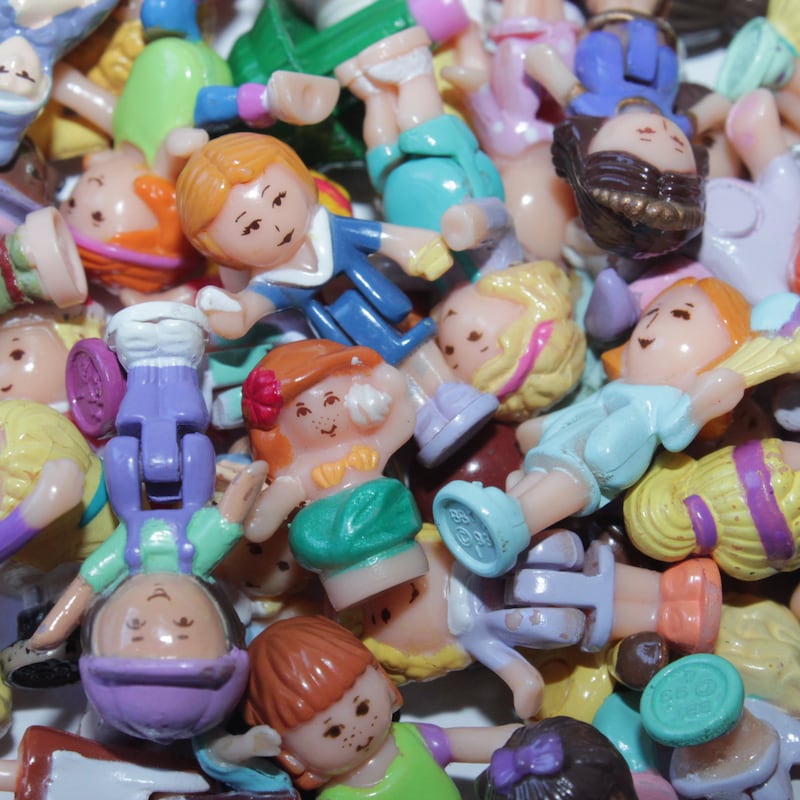 Retro Polly Pocket Dolls - Etsy