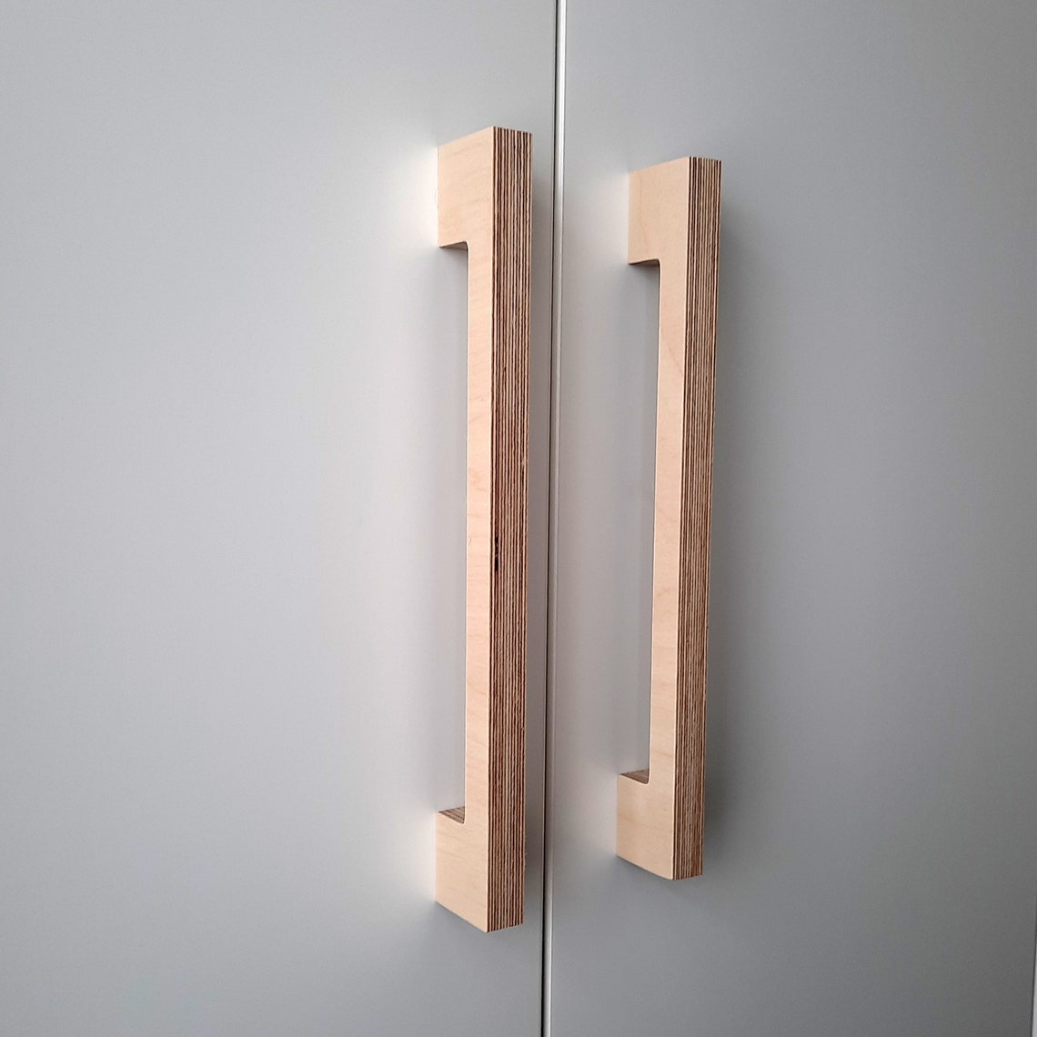 Square Wide Edged Cabinet Handle for Kitchen Cabinets, Bedroom ...