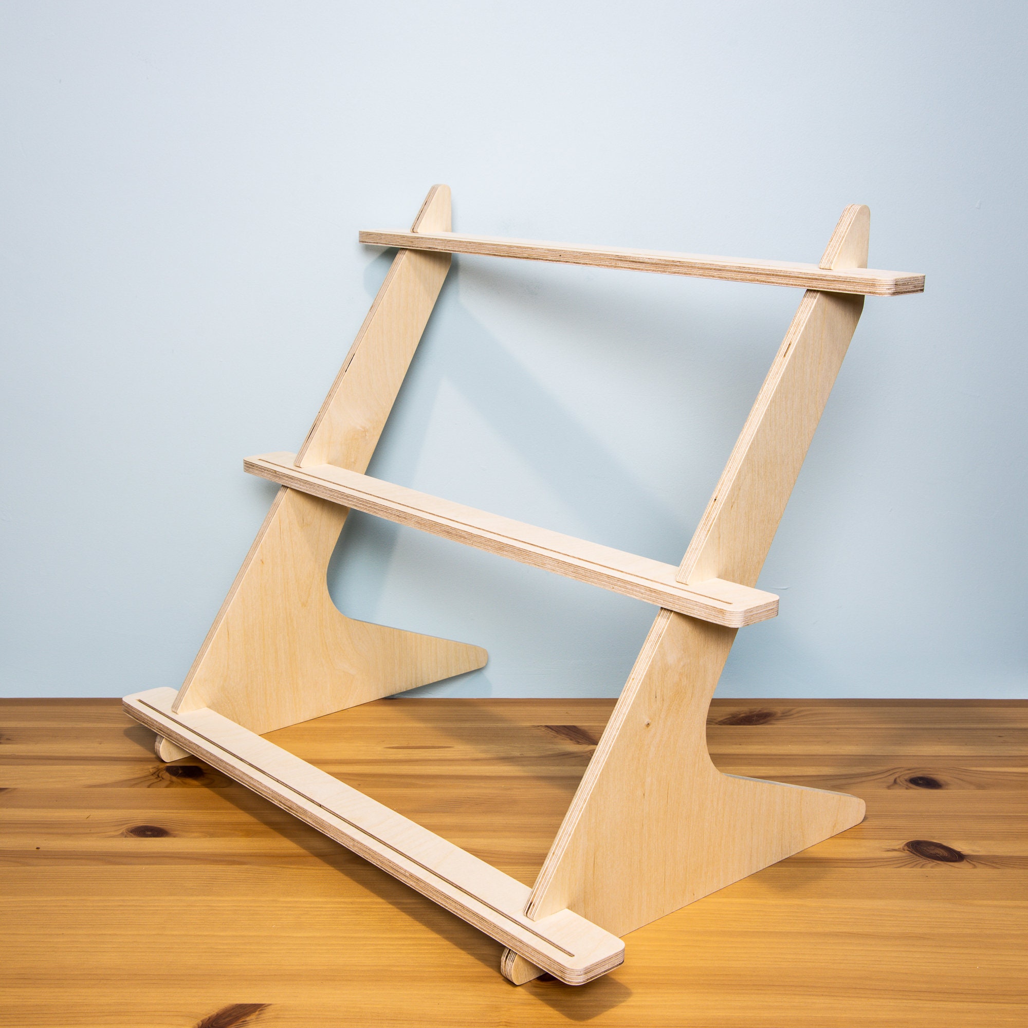 Tall A5 Card Size 3 Tier Display Shelf Stand With Grooves - Etsy UK