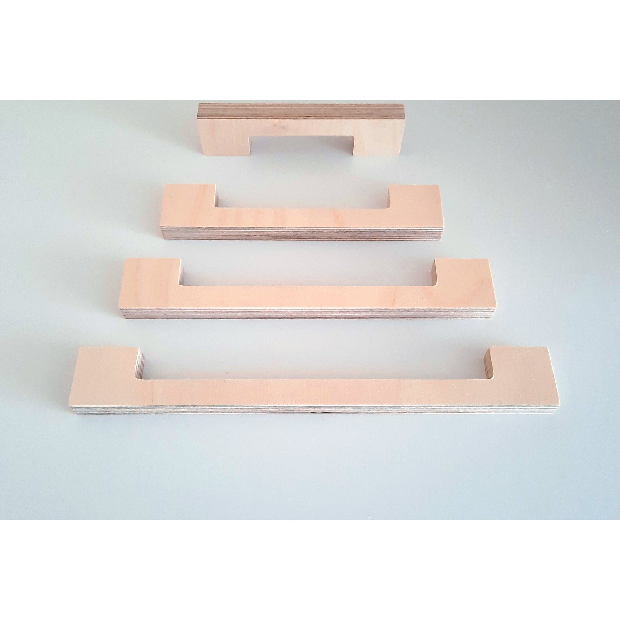 Square Wide Edged Cabinet Handle for Kitchen Cabinets, Bedroom ...