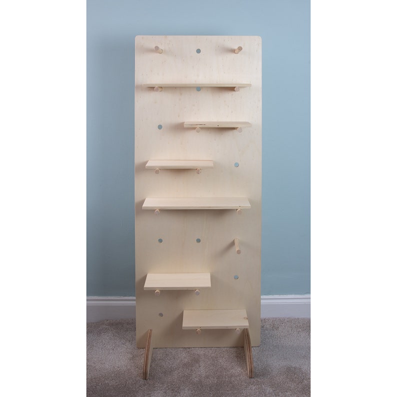Free Standing Pegboard With Shelving for Crafts Shows and - Etsy UK