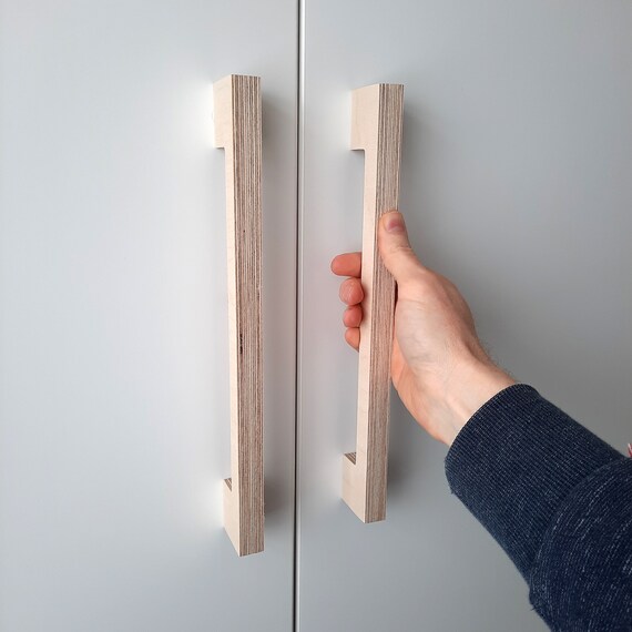 Square Wide Edged Cabinet Handle for Kitchen Cabinets Bedroom - Etsy UK