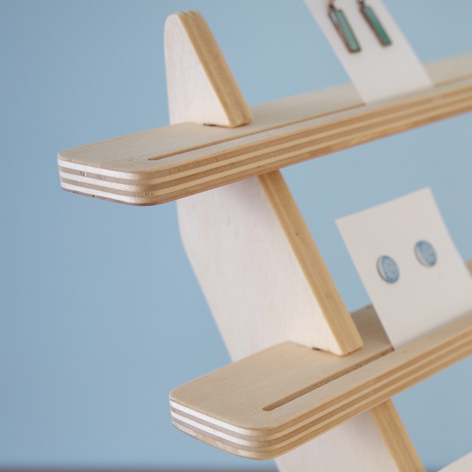 6 Tier Display Shelf Stand With Grooves for Crafts Shows and - Etsy UK