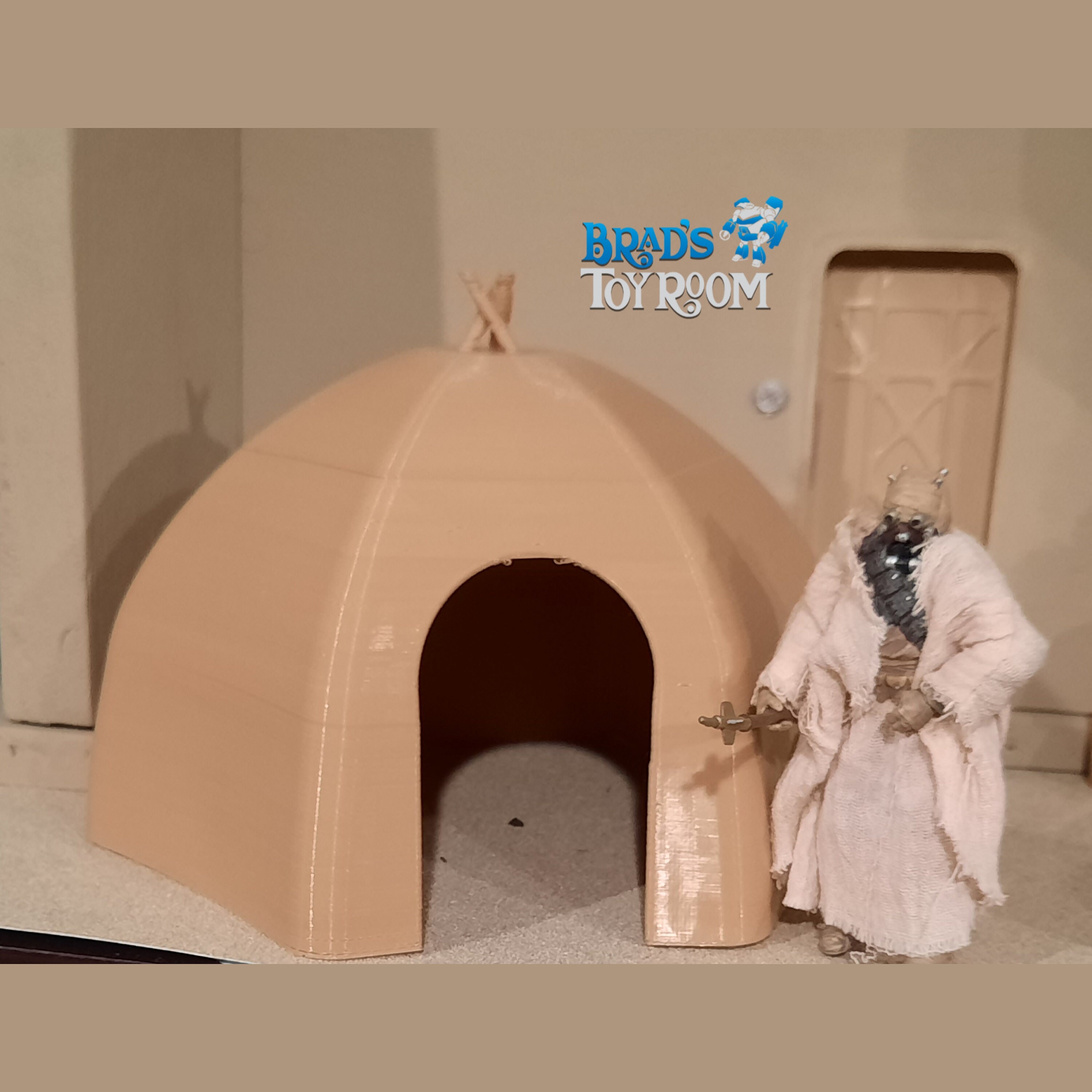 Tusken Raider Hut House Home as Seen in Star Wars on Tattooine Sand ...