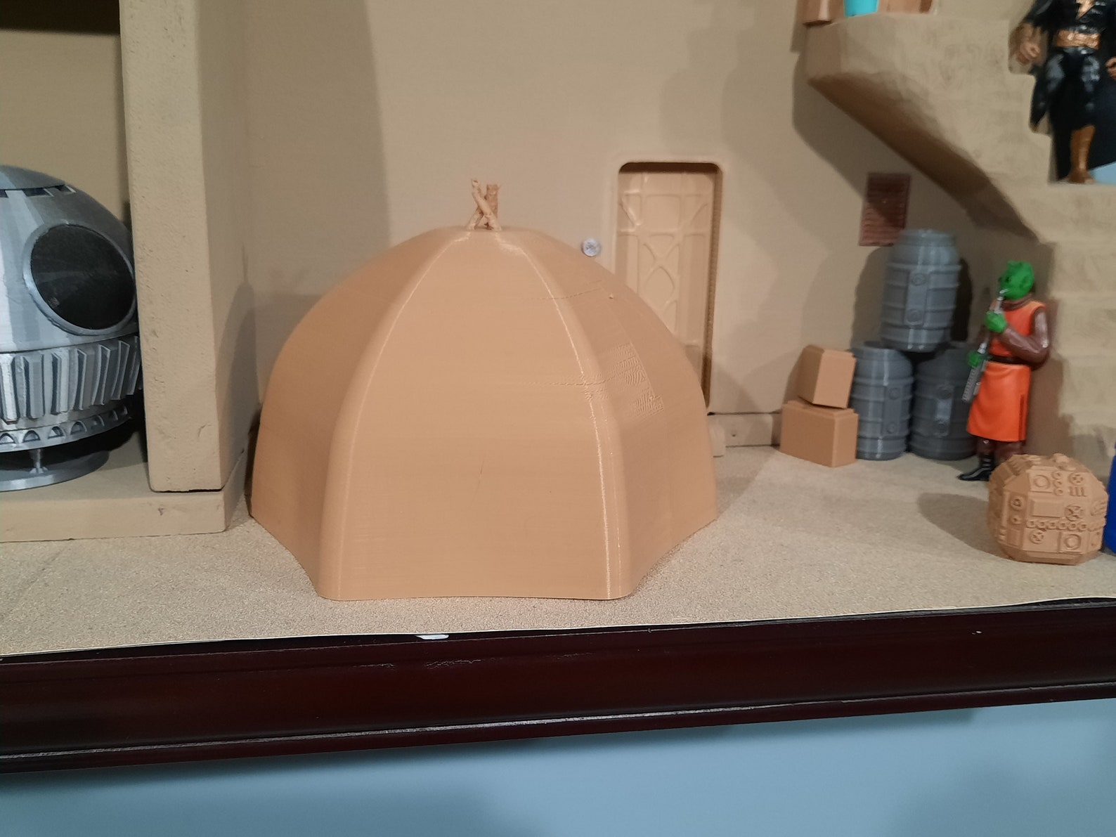 Tusken Raider Hut House Home as Seen in Star Wars on Tattooine Sand ...