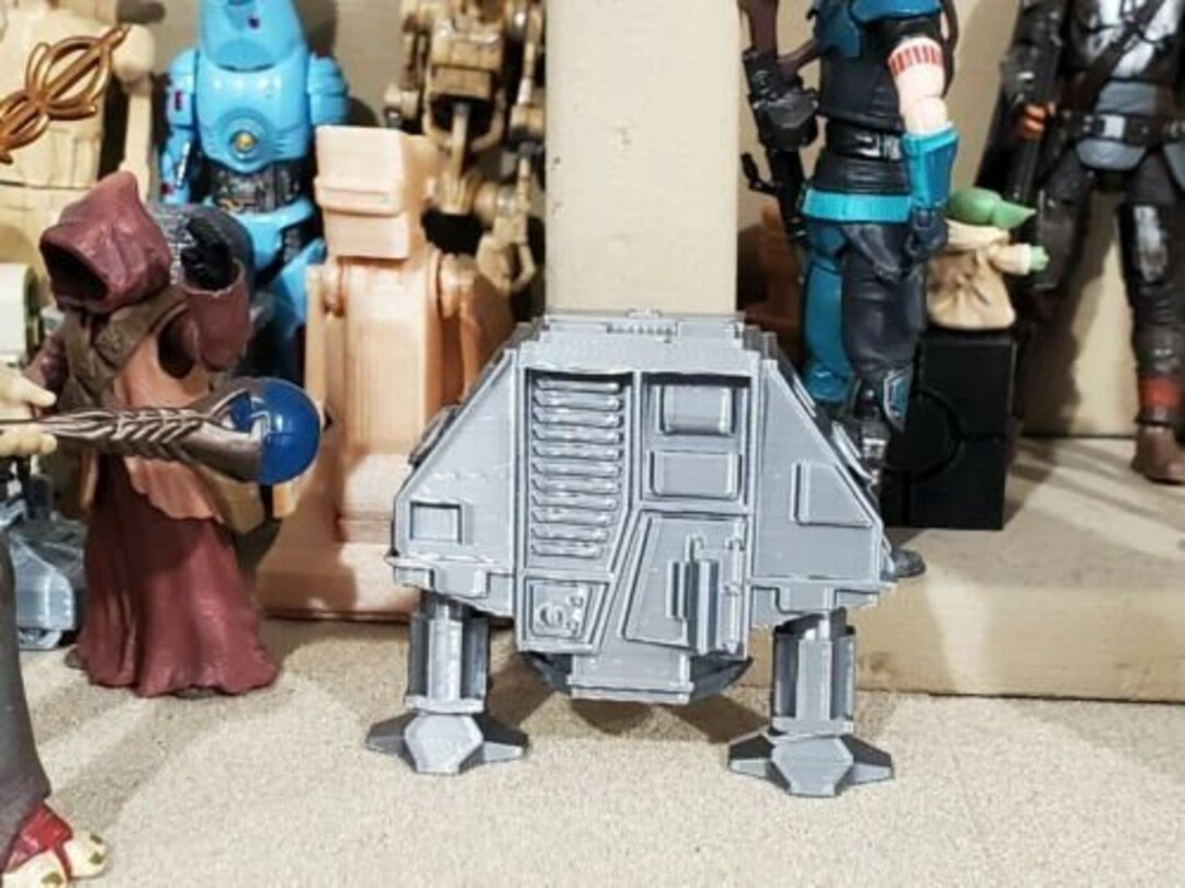 Silent Running Dewey Louie Drone 3D Printed Model Robot 1:18 Scale 3.75 ...